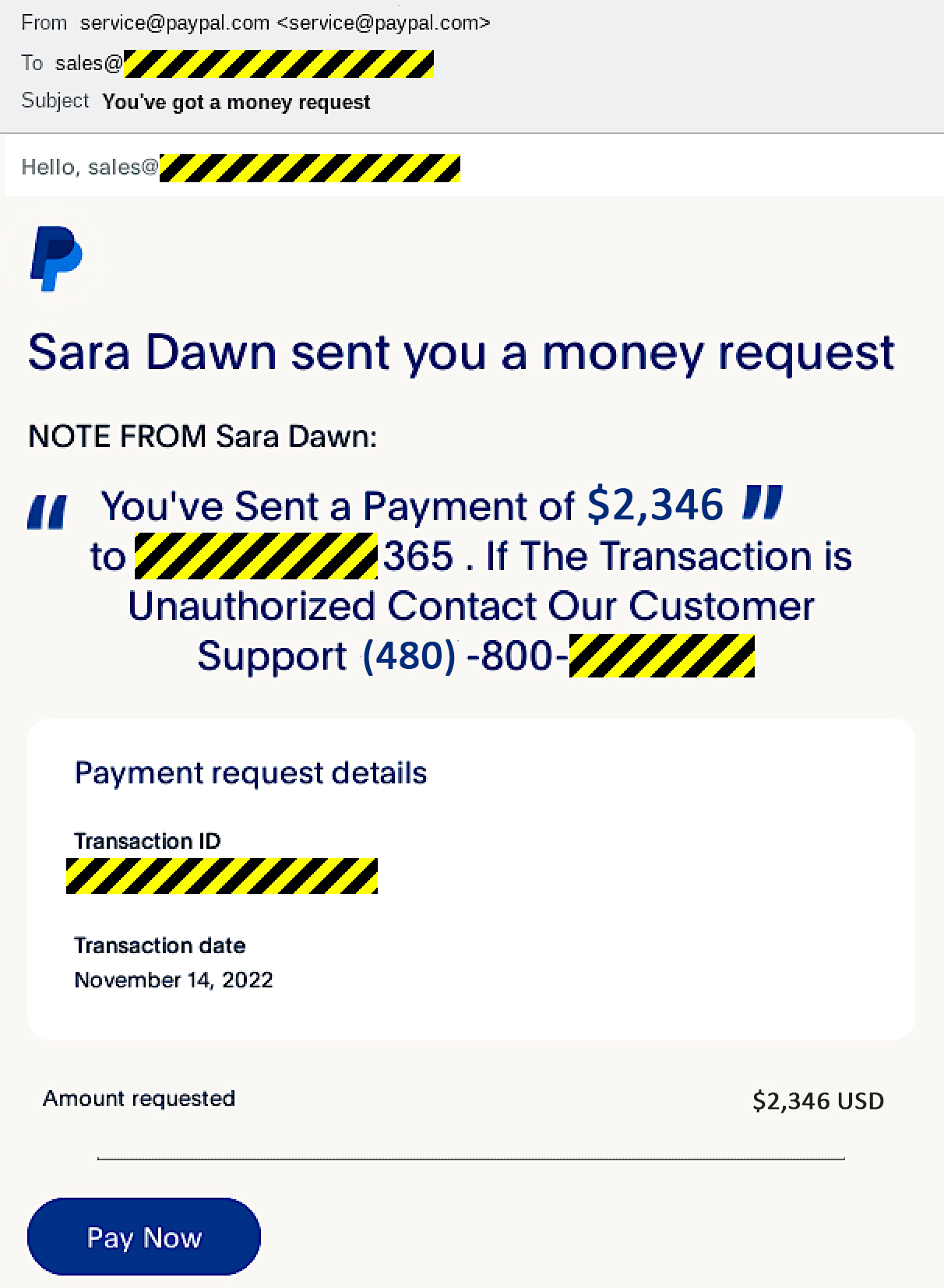 Black Friday Shopper Security: PayPal “Money Request” Scams - BVA ...